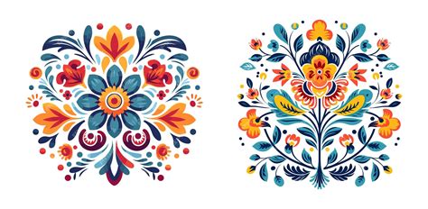 Premium Vector Floral Flower Vector Pattern Colorful Flower