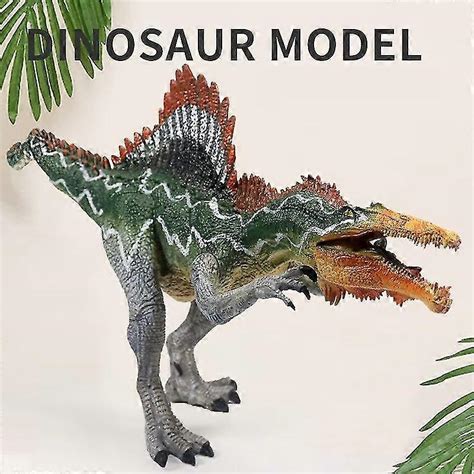 Wabjtam Jurassic Dinosaur Figure Spinosaurus Toys Realistic Dinosaur