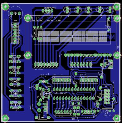 PCB Minimum Sistem Mikrokontroler ATMega FACEBLOGGER