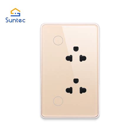 Electrical Wall Socket Infrared Socket Dimmer Smart Switch Remote Control Socket And Switch Socket