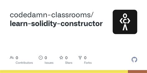 Github Codedamn Classroomslearn Solidity Constructor