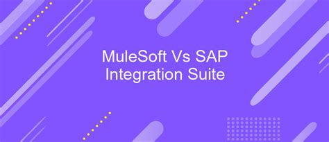 Mulesoft Vs Sap Integration Suite Apix Drive