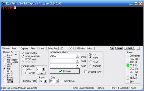 Windows Serial Console To Send Hex Bytes Com Port Software