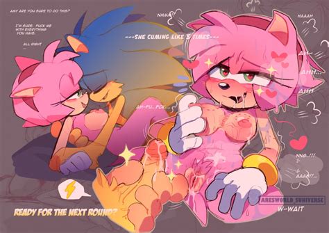 Rule 34 2021 Amy Rose Arsworlds Bite Marks Breast Grab Breasts