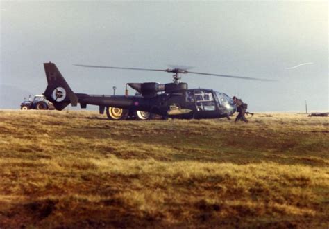 Gazelle Falklands Fitted With 68mm Sneb Rockets Laststandonzombieisland