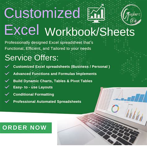 Create Custom Excel Spreadsheets With Advanced Formulas By Guykersb