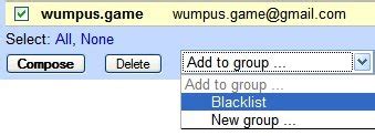 Create an Email Blacklist in Gmail