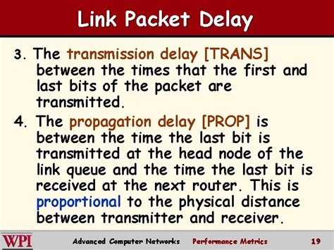 Computer Networks Performance Metrics Advanced Computer Networks Fall