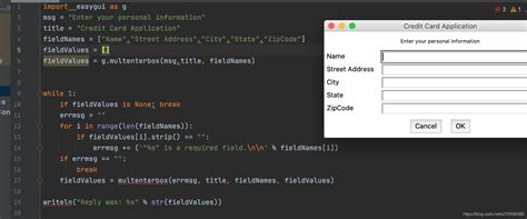 Python Easyguimsgboxcancel Csdn博客