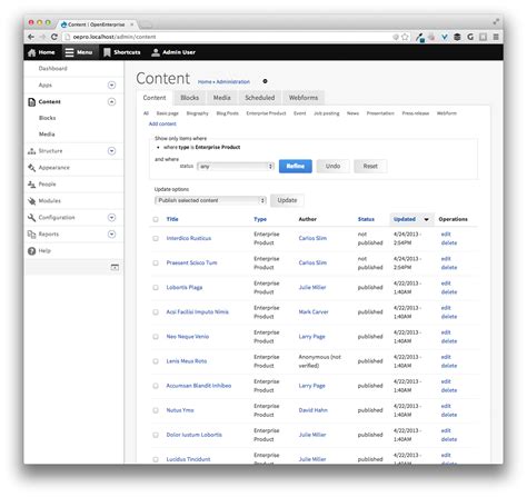 The Current State Of Drupal Admin Themes Levelten Dallas Tx