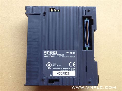 Keyence PLC Module KV AD VNPLC COM Mua bán PLC HMI Biến tần Thiết bị điều khiển
