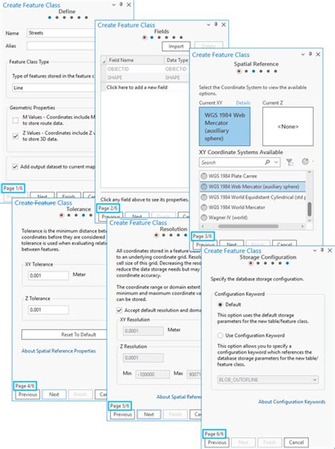 Create Datasets In A Geodatabase—arcgis Allsource Documentation