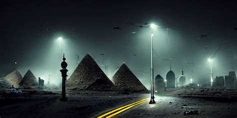 بسيارات طائرة بجوار الأهرامات الذكاء الاصطناعي يكشف مستقبل مصر مبهر