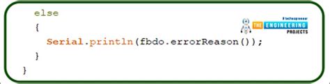 Reading Data From Firebase Database With Esp32 The Engineering Projects