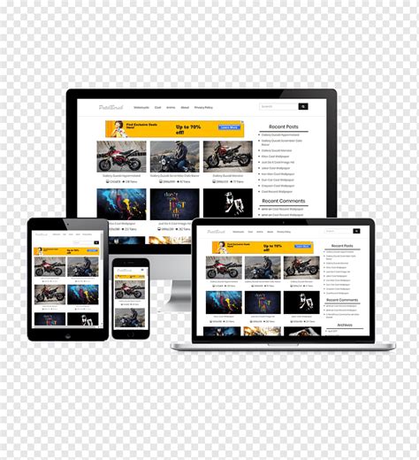 데스크탑 디스플레이 장치 컴퓨터 모니터 반응 형 웹 디자인 배경 퍼티 주제 전자 제품 디스플레이 광고 기타 Png Pngwing