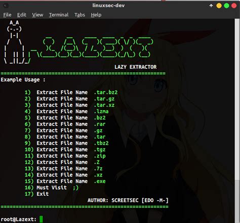 Lazy Extractor Permudah Ekstrak File Di Gnulinux Lewat Terminal