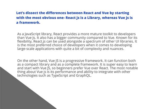 Ppt What Is The Difference Between React Js Vs Vue Js Powerpoint Presentation Id
