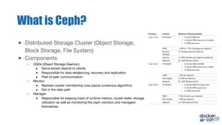 Building Stateful Applications On Kubernetes With Rook PPT
