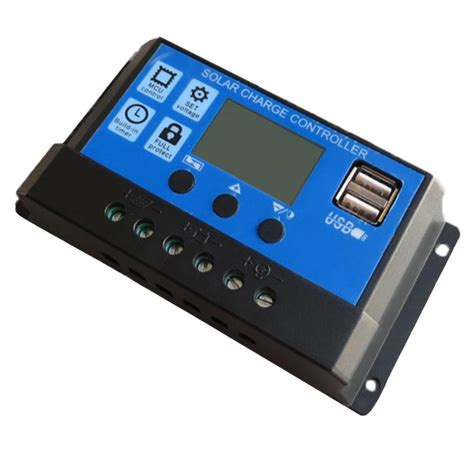 Usb 12v24v 10a 20a30a Solar Panel Controller Ba Grandado