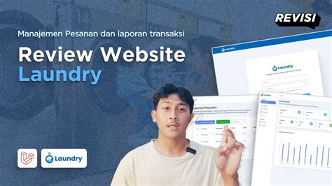 Review Web Laundry Laravel 8 Revisi 01 Youtube