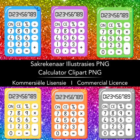 Sakrekenaar Illustrasies Png Calculator Clipart Png Tuisonderwys Hulpbronne