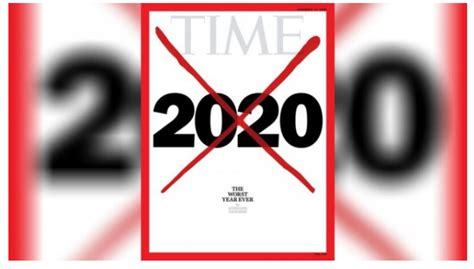 时代周刊称2020是最糟糕的一年 新封面现红叉标记 中国网