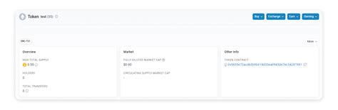 Etherscan Information Center Token Info Submission Guidelines