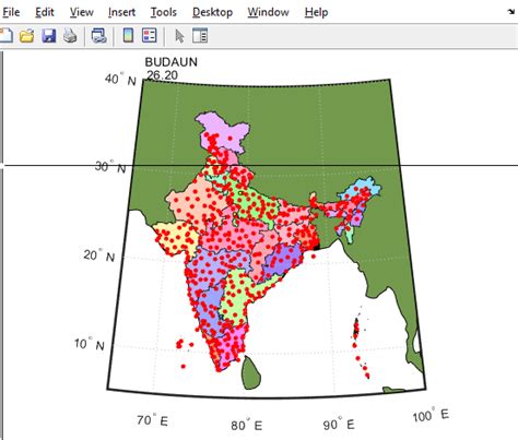 Analyze And Visualize Geographic Information With Matlab Algorithm