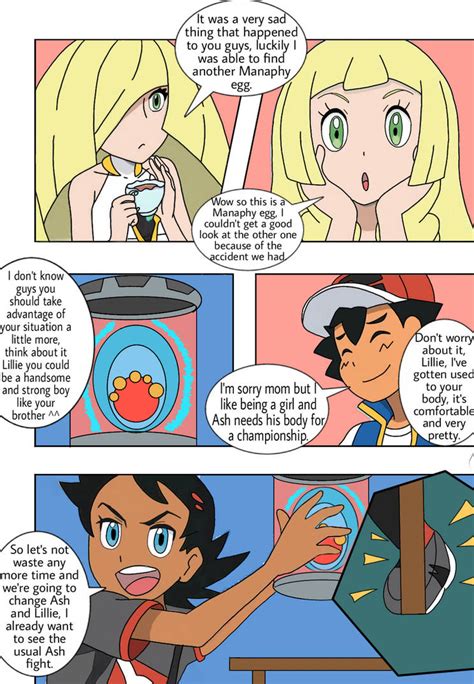 Ash And Lillie Body Swap Part 7 By Takatosilver On Deviantart
