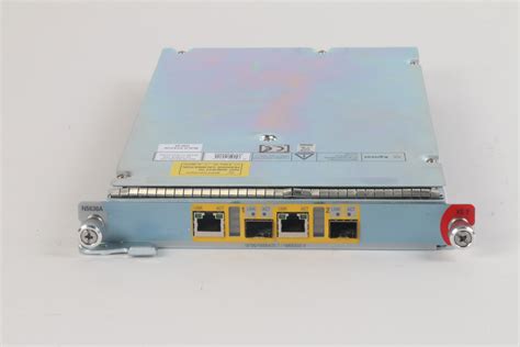 Agilent N2x N5630a 2 Port 10 100 1000 Baset 1000base X Sfp Ethernet Ntc Tech
