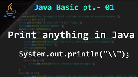 Java Print Method Javabasic Pt 01 Tutorial For Begginers In Bangla Youtube