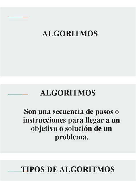 Algoritmos Pdf Algoritmos División Matemáticas