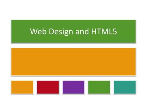 Ppt Web Design And Html5 Powerpoint Presentation Free Download Id6678179