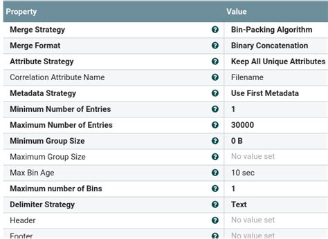 Json How Does Mergecontent Works In Apache Nifi Stack Overflow