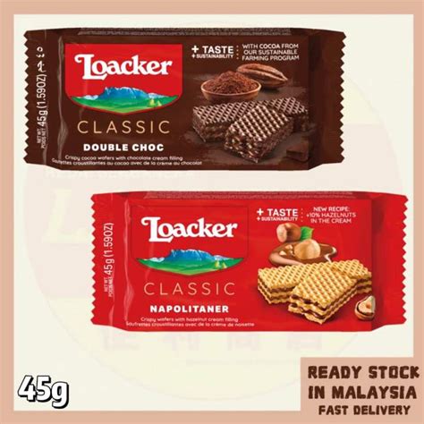 Loacker Classic Wafer 45g Lazada