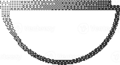 Pixel Pattern Frame Bitmap Arch Window Noisy Arcade Game Gradient Arc Dotted Dither Graphic