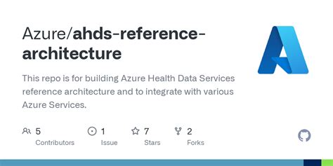 Github Azureahds Reference Architecture This Repo Is For Building Azure Health Data Services