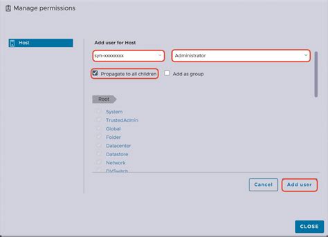 How To Create New Users In Vmware Esxi Syneto