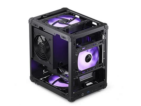 乔思伯c6机箱，全身透气、紧凑极致压榨空间，支持m Atx Itx主板 发烧友