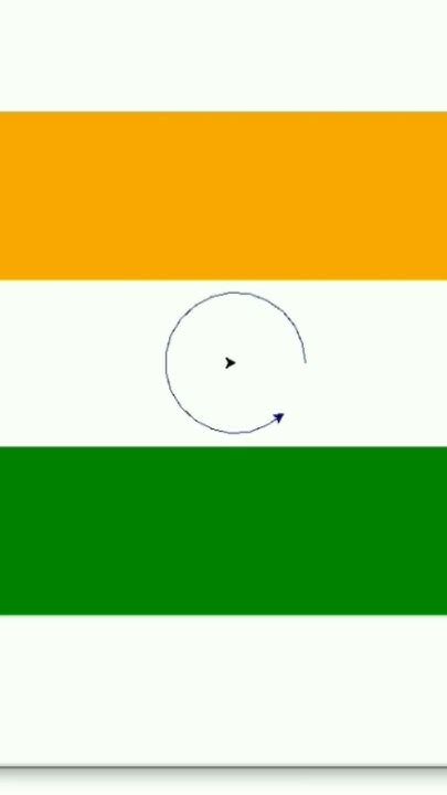 Indian Flag Using Python ️🇮🇳coding India Java Vandemataramshorts