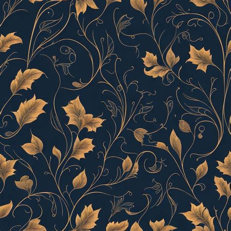 Premium Ai Image Seamless Vine Patterns