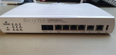 Draytek Vigor 2820vn Serijski Adsl Router Firewall