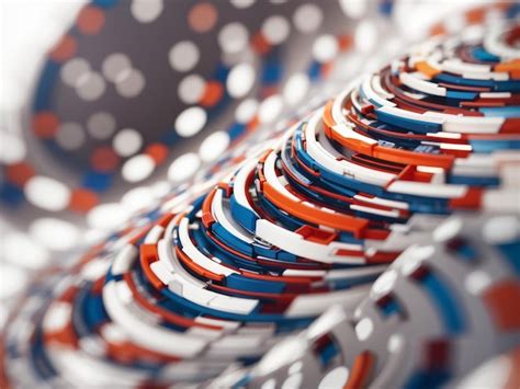 Spiral Array Dynamic Particle Abstract Artistry Premium AI Generated