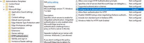 How To Configure Kerberos Authentication In Edge Chrome And Firefox