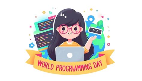 World Programmers Day Illustration Premium Ai Generated Image