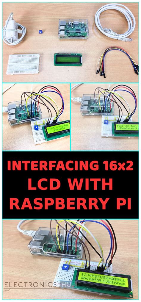 Interfacing 16x2 LCD With Raspberry Pi Raspberry Pi Cool Raspberry Pi Projects Raspberry