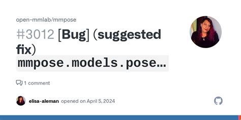 Bug Suggested Fix `mmposemodelsposeestimatorstopdowntopdownposeestimator` Is Unable To