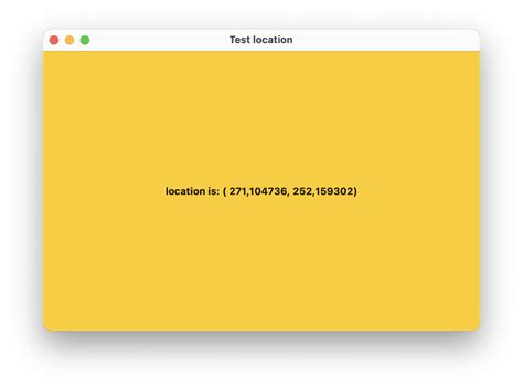 Swift How Can I Read And Get Access To Mouse Cursor Location In A
