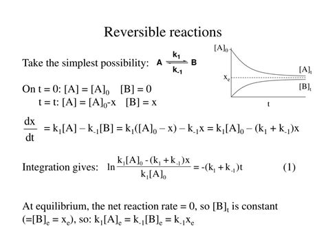 Ppt Reaction Kinetics 1 St Order Reactions Powerpoint Presentation