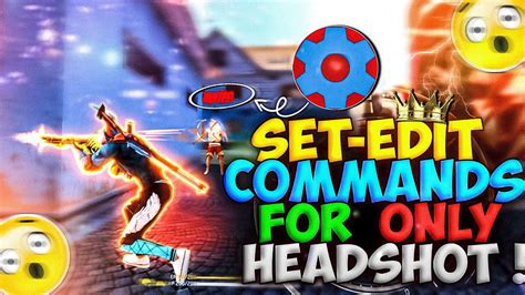 New SetEdit Commands Enable THIS Settings For MORE HEADSHOTS In Free Fire YouTube